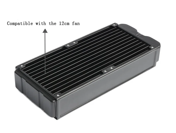 FREEZEMOD computer water cooling double-layer heat sink 45mm thick row ...