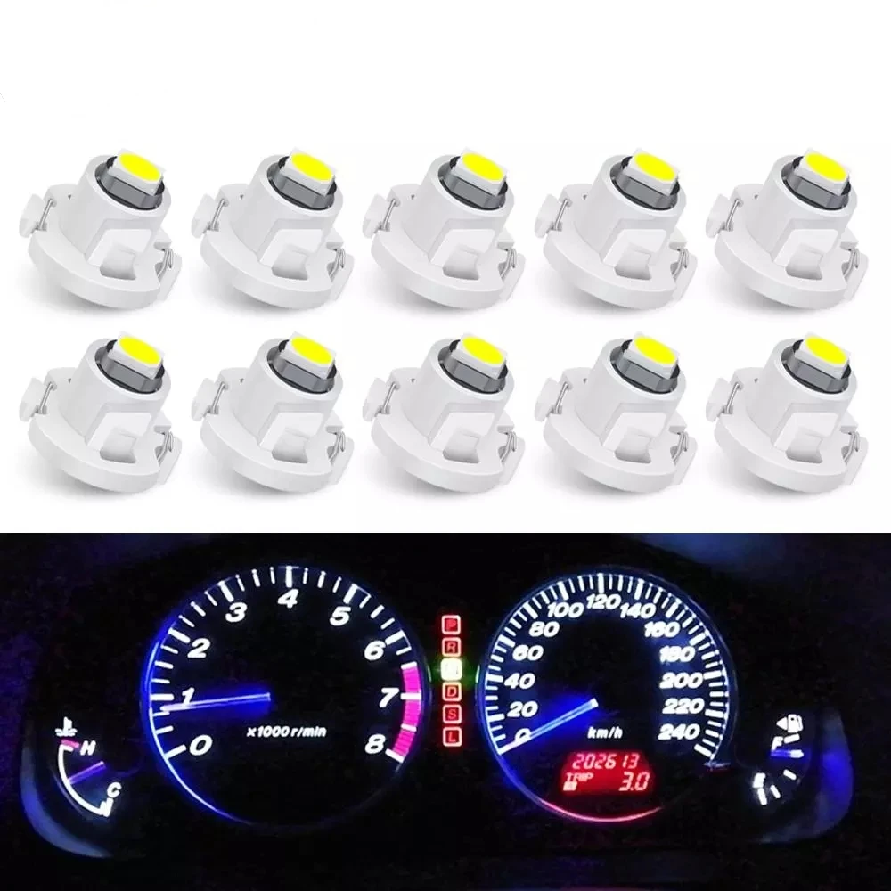 50PCS 100PCS T3 T4.2 T4.7 Led Bulb Car Board Instrument Panel Lamp 3030 ...