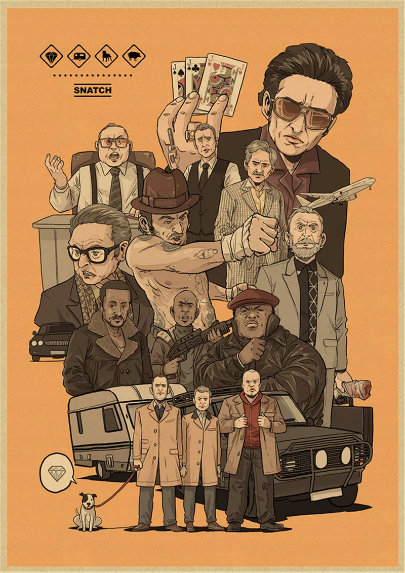 Snatch Movie Art