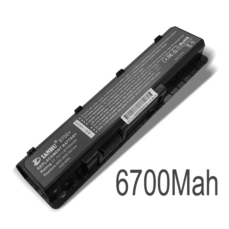 새로운 노트북 배터리 Asus A32 N55 N45S N45J N45F N55S N55V N55SF N55SL N45SL ...
