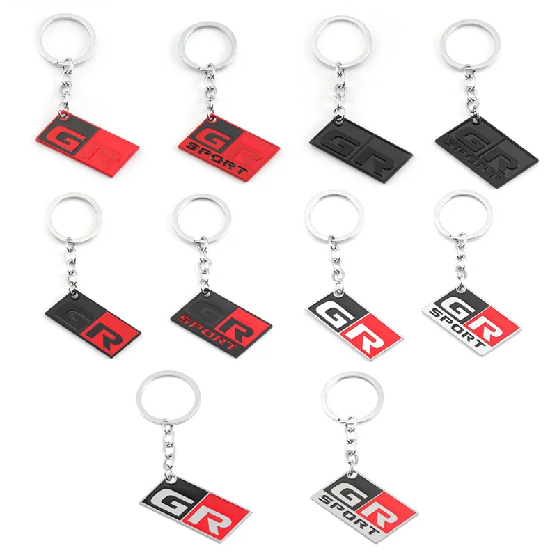 Car-Keychain-GR-Sport-Keyring-Key-Chain-Ring-Holder-for-Toyota-HV-YARiS ...