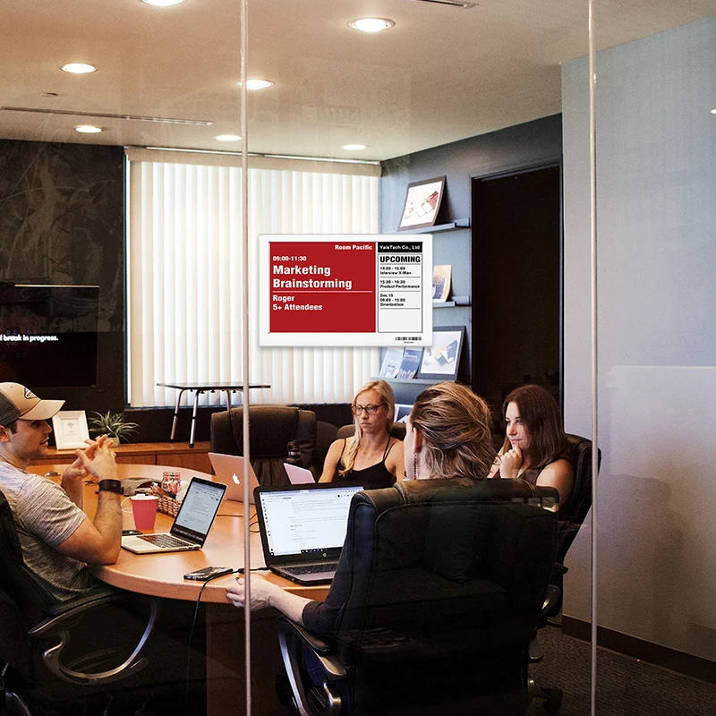 E-paper Meeting Room Sign electric conference table card conference ...