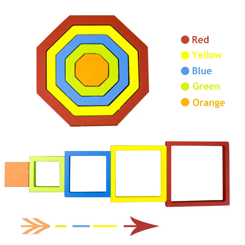 Hexagon Shaped Objects For Kids