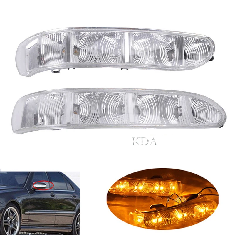 LED-Rear-Mirror-Turn-Signal-Light-Lamp-For-Mercedes-Benz-W220-W215-S-CL ...