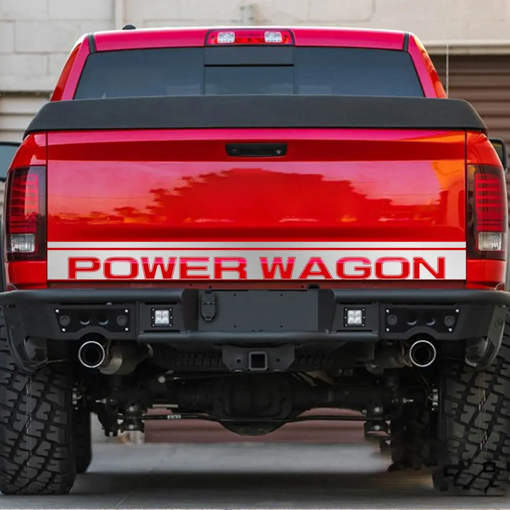 RAM Tailgate Emblem Overlay Decal 2019-2023 Ram Power Wagon, 48% OFF