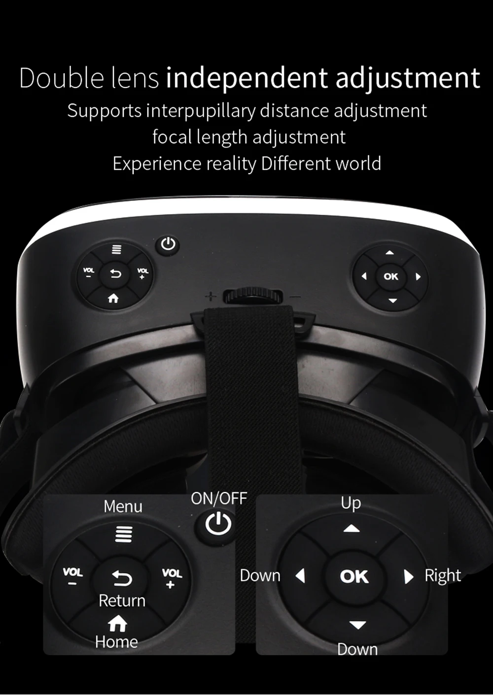 VR integrated machine 2K HD WIFI 3D Smart Glasses 3G 16G All In One VR ...