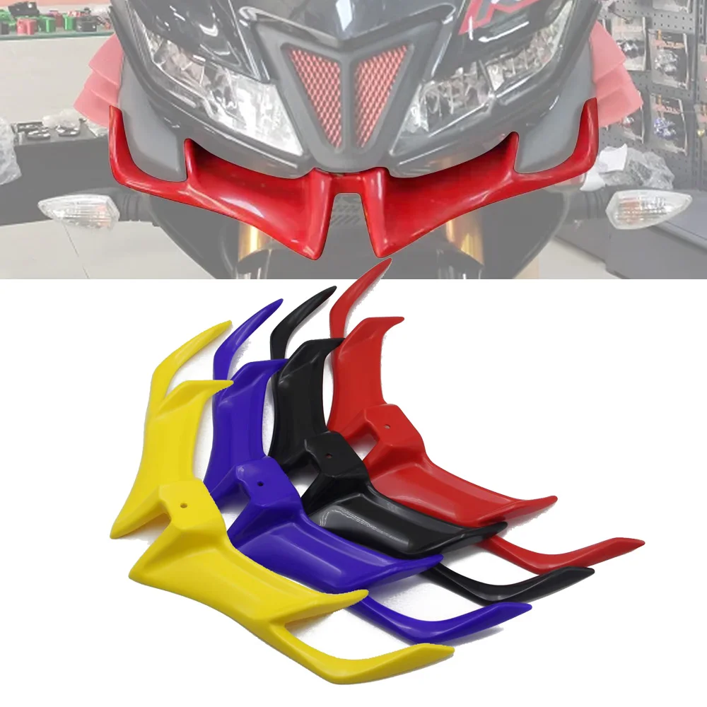 Motorcycle Front Fairing Aerodynamic Winglet ABS Lower Cover Protection ...