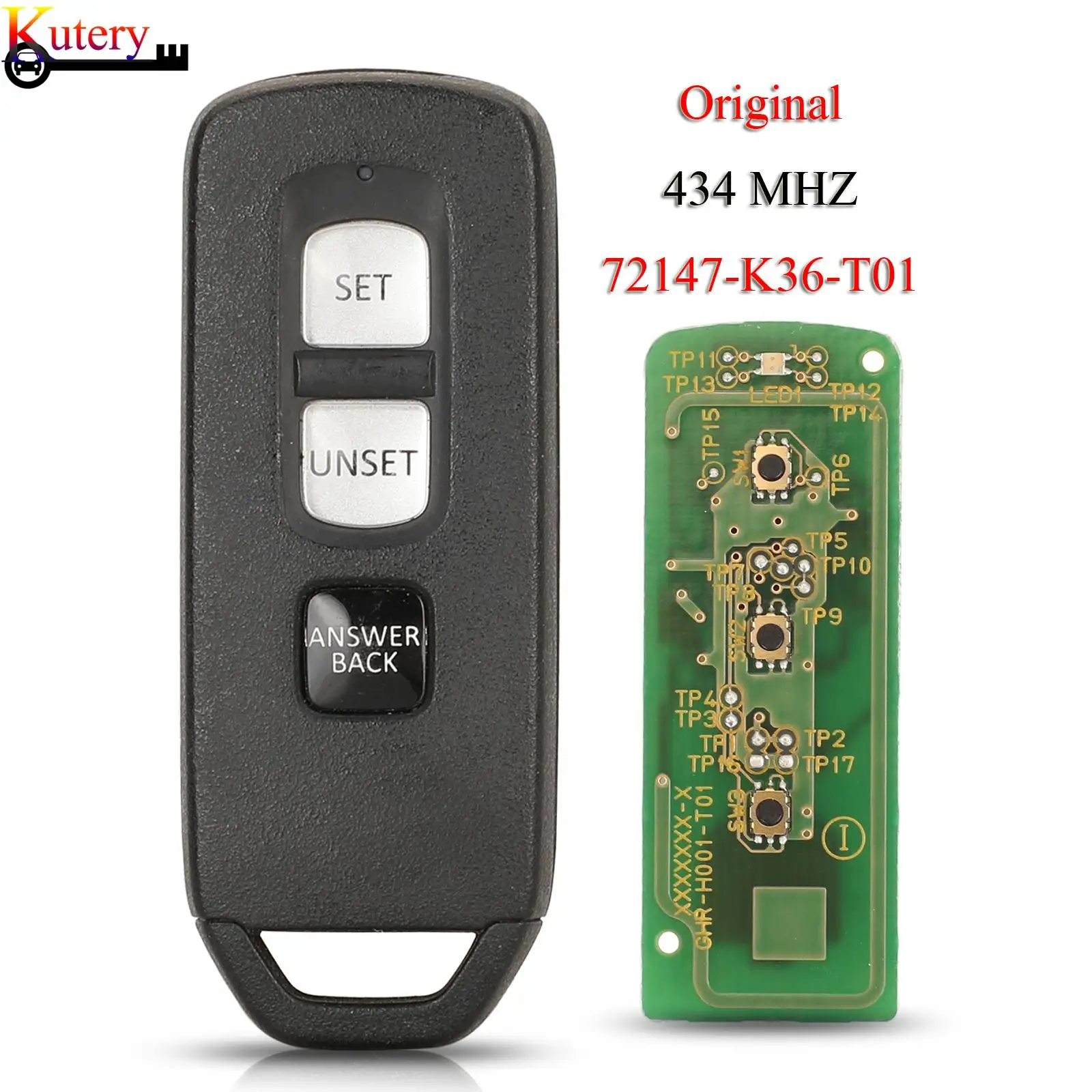 Jingyuqin Original 72147-k36-t01 Remote Smart Motorbike Control Key For ...