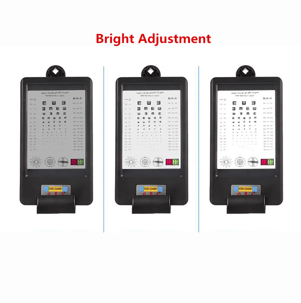 Glasses Optometry Double-sided Display LED Eye Chart Myopia Vision ...