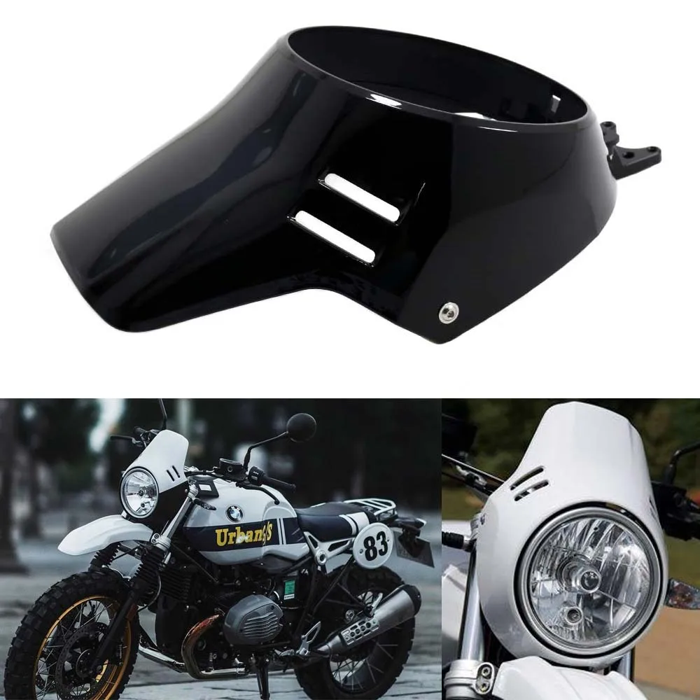 Motorcycle Headlight Fairing Windscreen w/ Mount Kit for BMW R NINE T ...