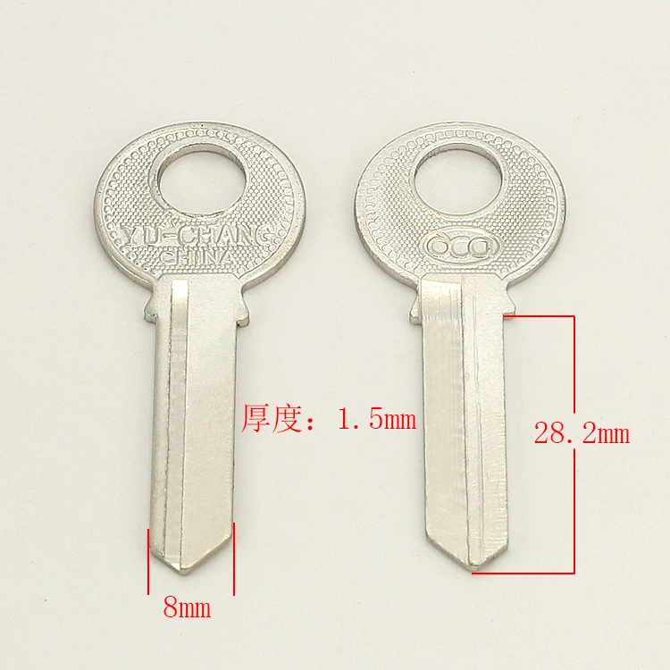 A136 Hose Empty Key blanks Supplies Door Lock Keys 50 pieces/lot|lock ...