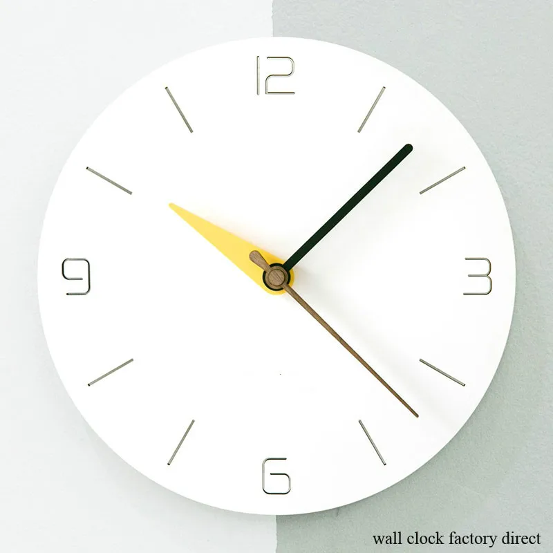 Mandelda часы для украшения дома настенные часы круговые деревянные