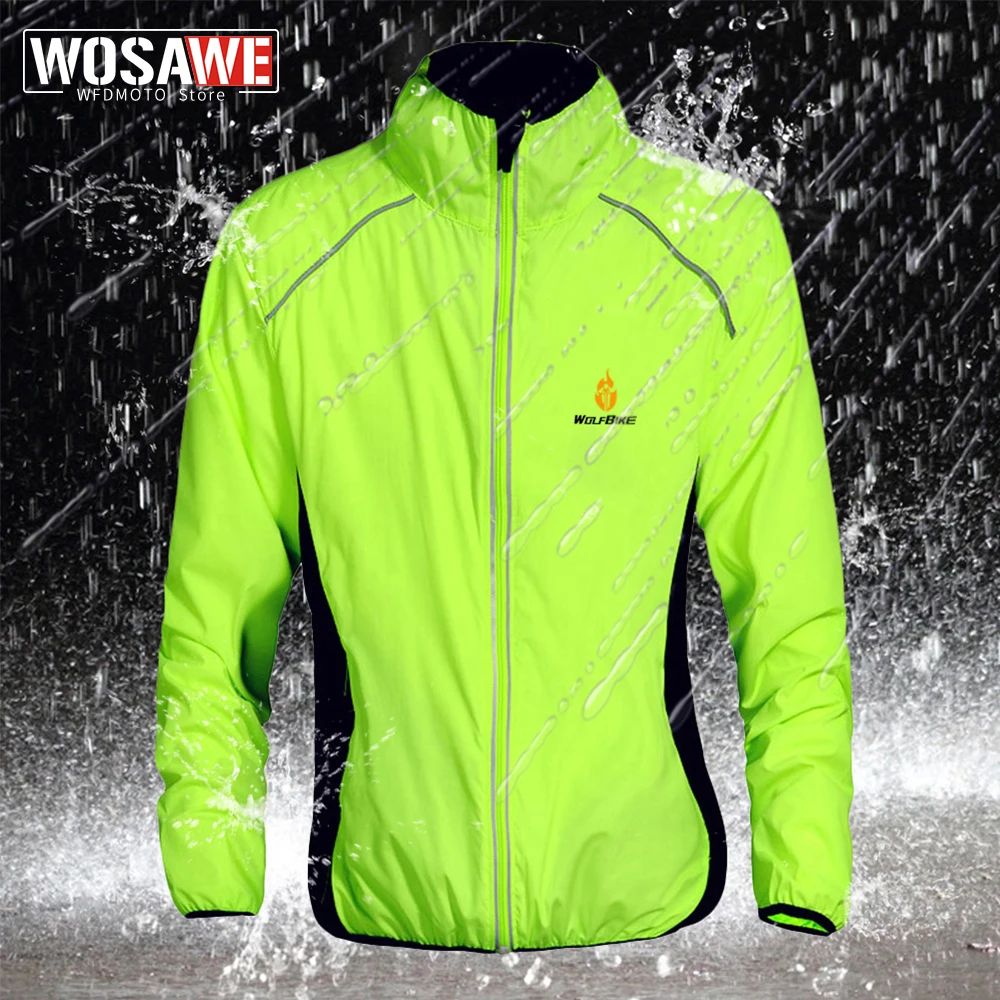 Wosawe Motorcycle Jackets Motorbike Off-road Coat Waterproof Windproof ...