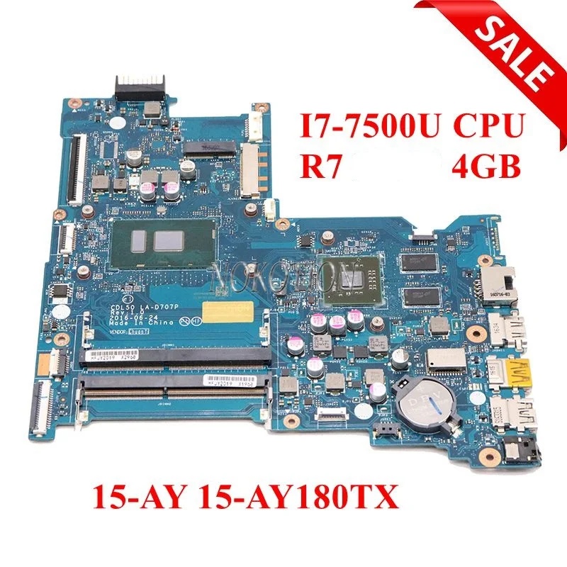 NOKOTION CDL50 LA D707P 903787 601 903787 501 906359 001 PC Motherboard ...