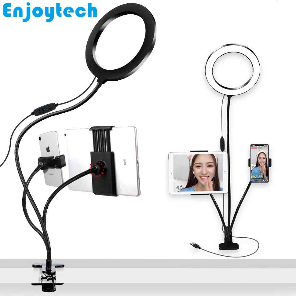 New Live Streaming Mounts Stands With Phones Tablets Holders Clamp ...