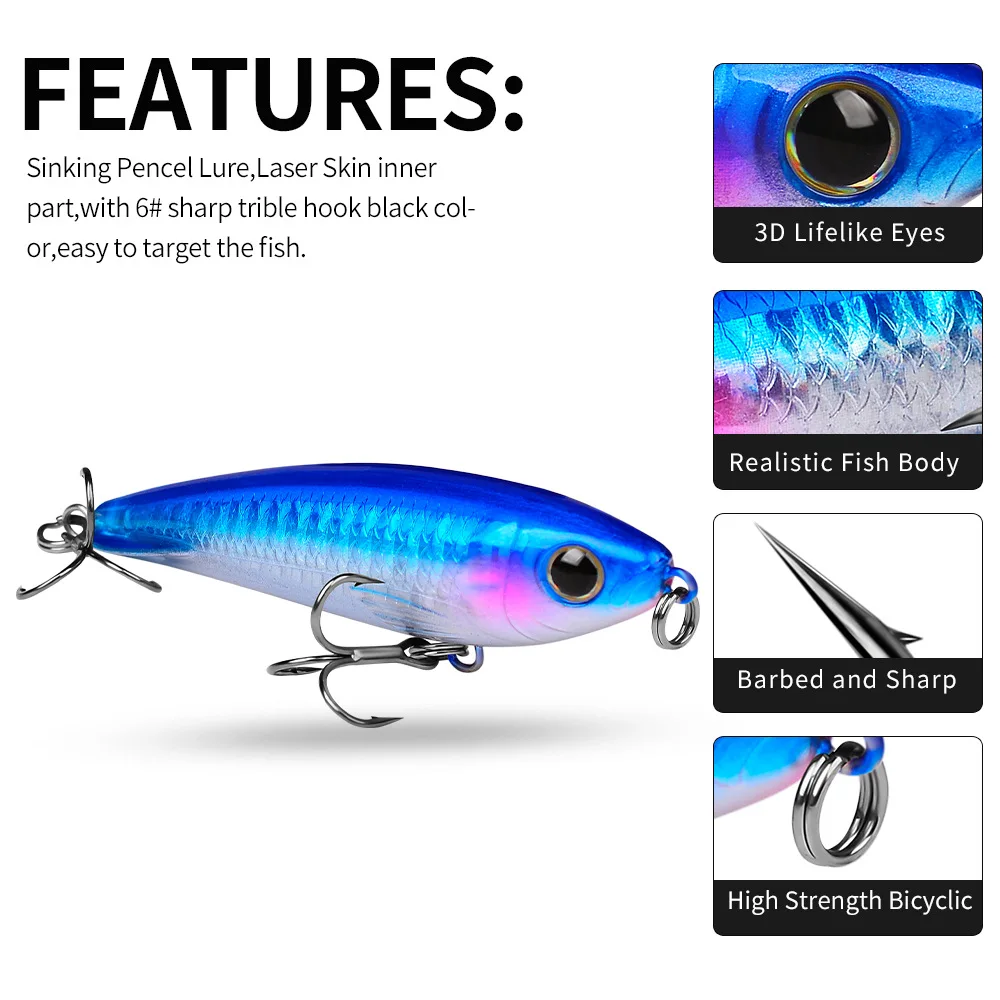 Tiny Torpedo Fishing Lure Drawing