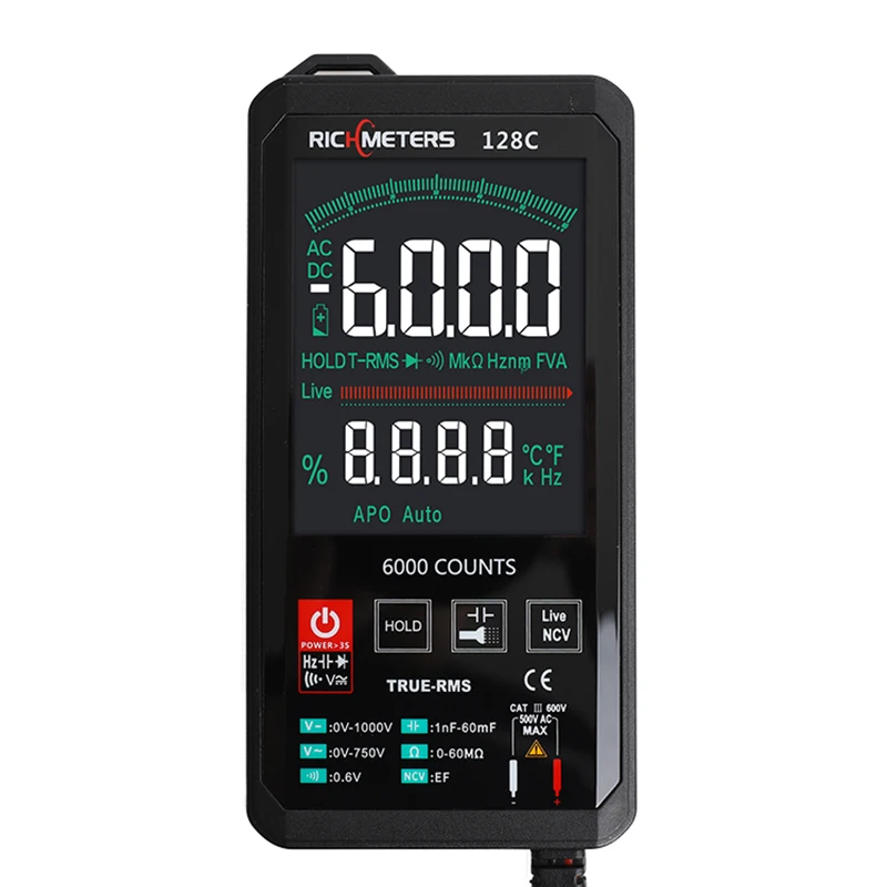 RM118C-igital-Multimeter-Touch-Sensitive-Resistance-Tester-Professional ...