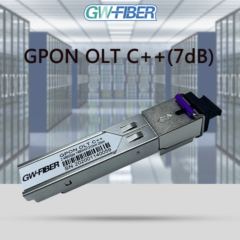OLT PON Fiber Optic Module GPON OLT C++ (7dB) Transceiver module ...