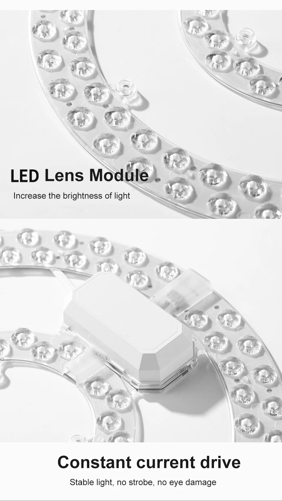 PLAFONNIER,120w Tri-color Light Panneau LED à intensité variable avec télécommande plafonnier ...