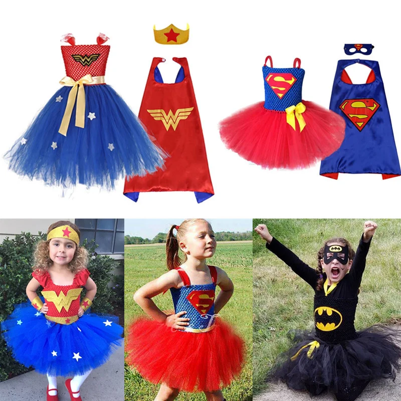 Girl Superhero Costumes With Tutu