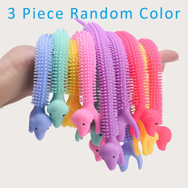 Worm Noodle Stretch String TPR Rope Anti Stress Toys String Fidget ...