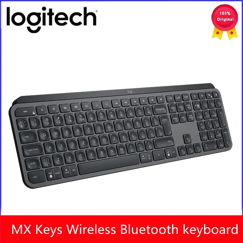 Logitech-MX-Keys-Wireless-Bluetooth-keyboard-2-4GHz-Dual-Mode-Backlight ...
