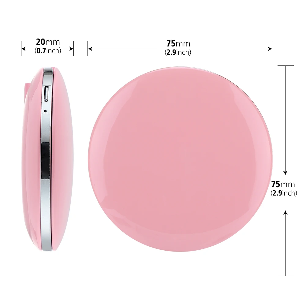 Rechargeable Compact Mirror with Light - Life Changing Products