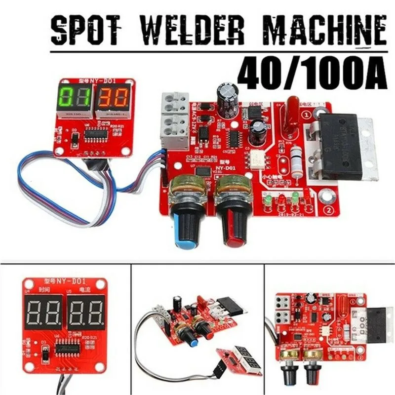 100a Spot Welding Machine Time Current Controller Control Panel Board ...