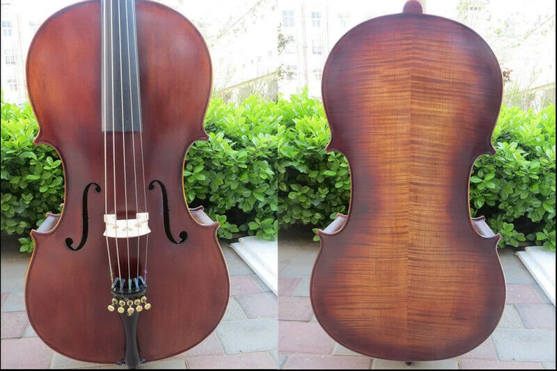 SONG-Brand-maestro-5strings-European-tone-cello-1-2-flamed-maple-back ...