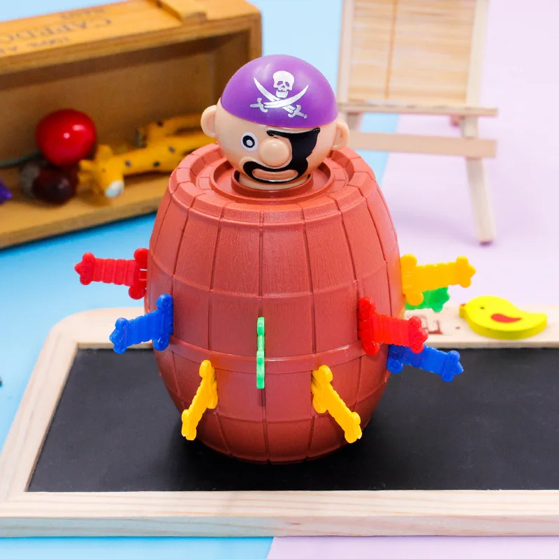 Engra-ado-Pirate-Barrel-Toys-for-Kids-Lucky-Game-Jumping-Pirates-Bucket ...