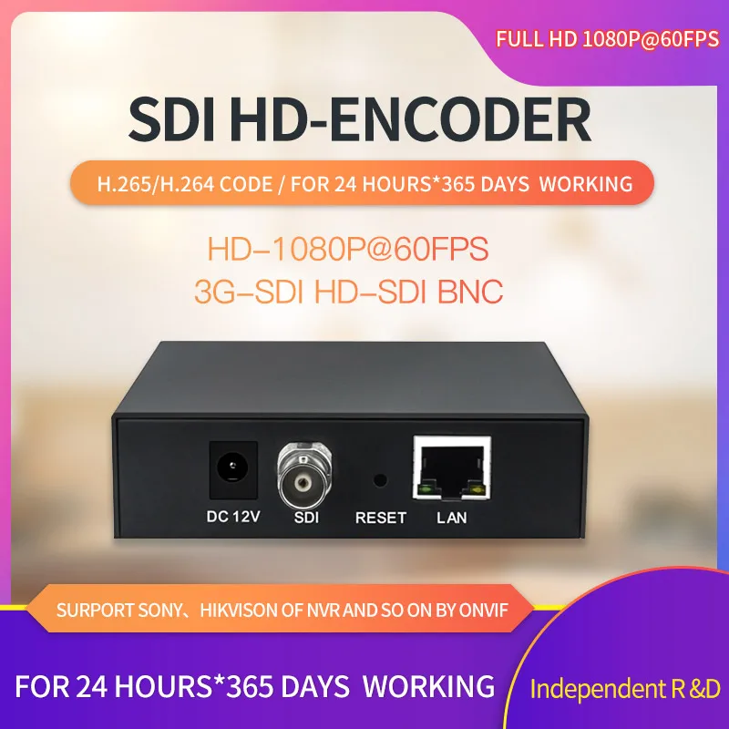 Codificador de vídeo SDI H265 H264, IPTV, 3G SDI, codificador de HD SDI ...