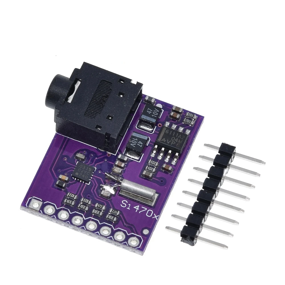 【KAMDSS015】Si4703 RDS FM Radio Tuner Evaluation Breakout Module For Arduino AVR PIC ARM Radio ...