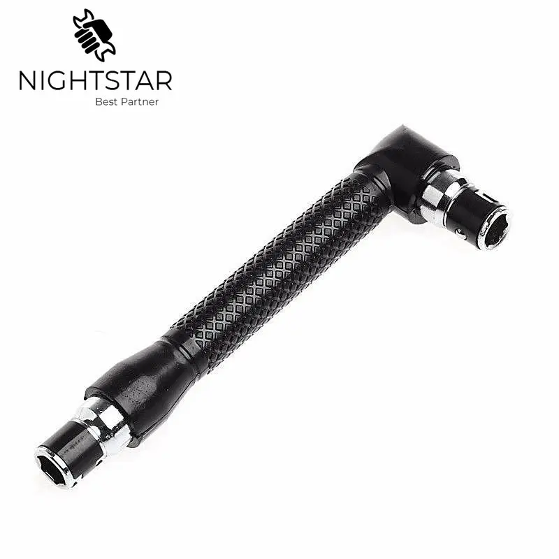 6.35mm L-shape Dual Head Screwdriver Bits Key Utility Tool For Routine ...