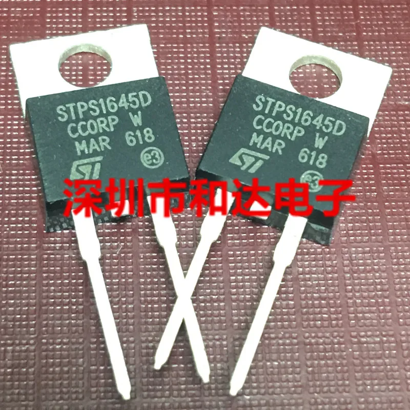 STPS1645D TO 220 45V 16A|Integrated Circuits| - AliExpress