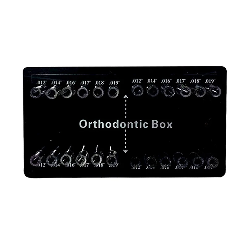 Dental Orthodontic Round Archwire Box Stainless Steel Arch Wires ...