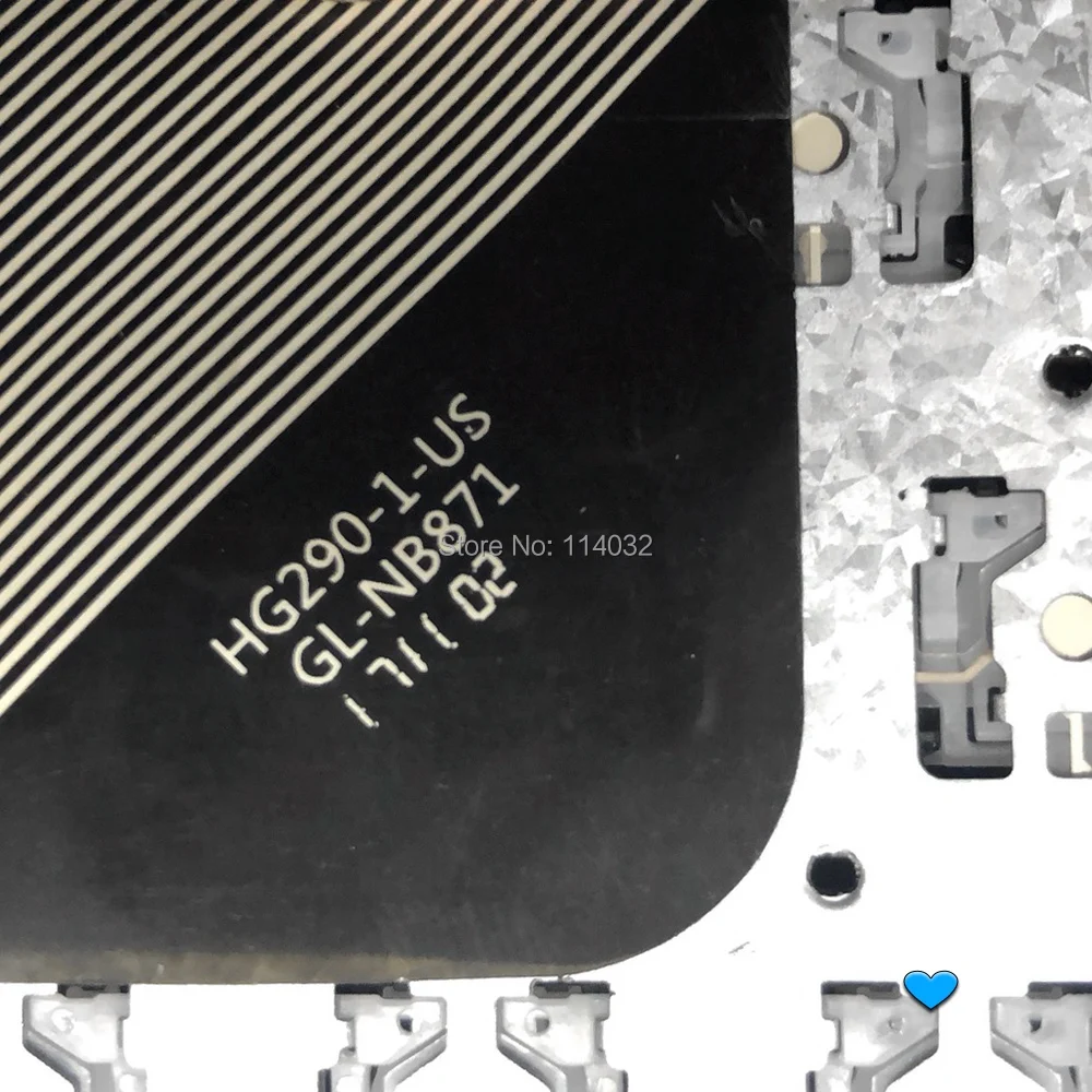 Laptop Tastatur HG290 1 US JM 290 GL NB87 YXT NB93 54 MB2904005 YXT ...