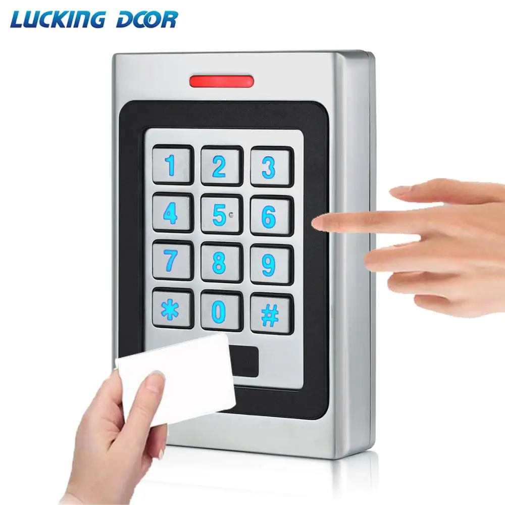 Waterproof Ip67 Rfid 125khz/13.56mhz Access Control Card Reader Keypad ...