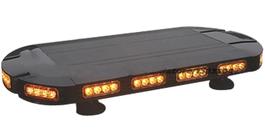 Bright 60cm 168w Amber Led Mini Lightbar, Emergency Light Bar,fire ...
