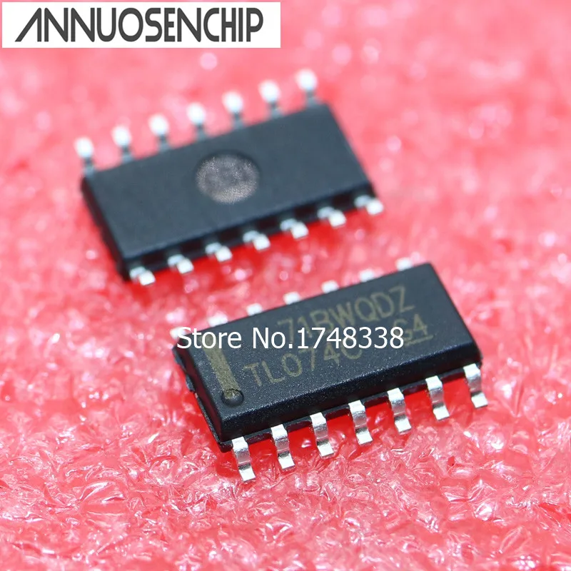 Free Shipping 50pcs Tl074 New Tl074c Tl074cdr - Integrated Circuits ...
