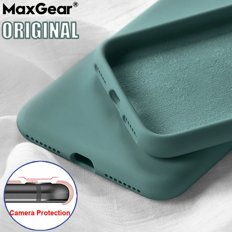 Original Liquid Silicone Phone Case For Oneplus 10 8 7 T Pro Luxury ...