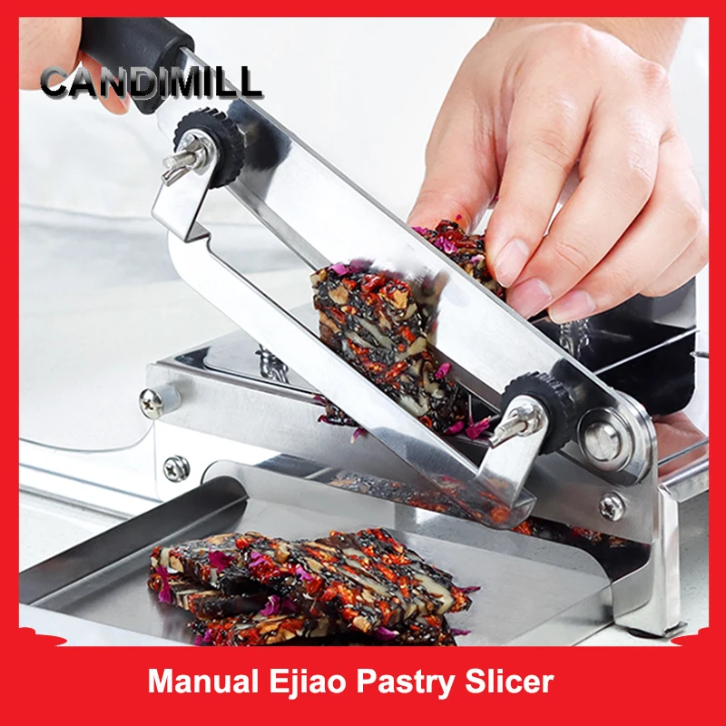 CANDIMILL-Slicer-Ejiao-Cutting-Machine-Bacon-Sausage-Nougat-Pastry ...