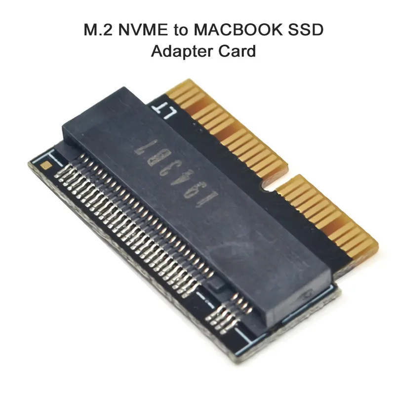 NVMe M2การ์ด SSD Adapter สำหรับ Apple Macbook Air 2013 2014 2015 2017 ...