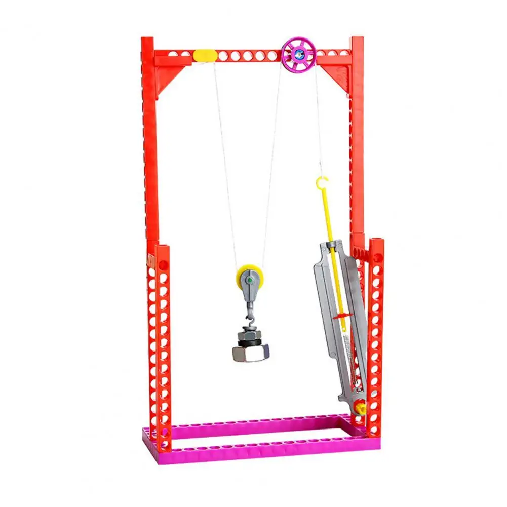 Physics DIY Pulley Dynamometer Model Educational Science Principle ...