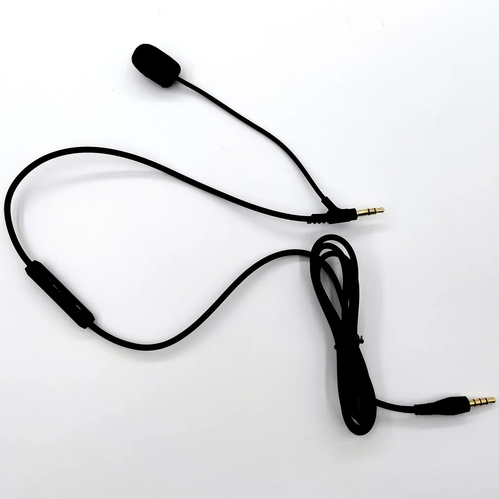 1.2M Boom Microphone Cable Studio Mic For 3.5mm Headphone With ...
