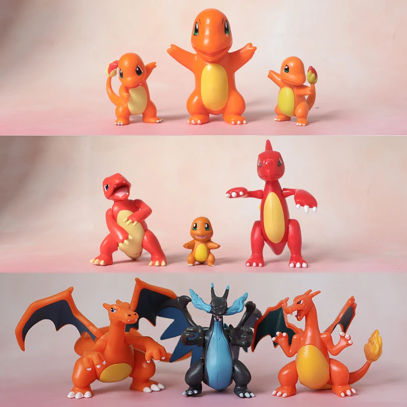 Pokemon-Genuine-Charmander-Charmeleon-Charizard-Cute-Action-Figure ...