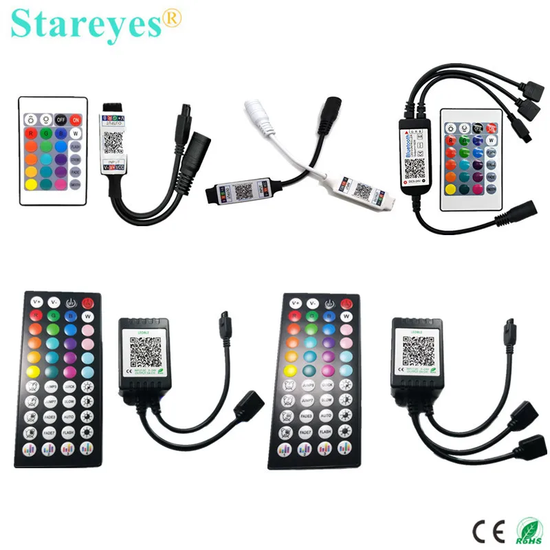 1-Piece-LED-RGB-Strip-IR-24-44-keys-Remote-Bluetooth-Music-Controller ...