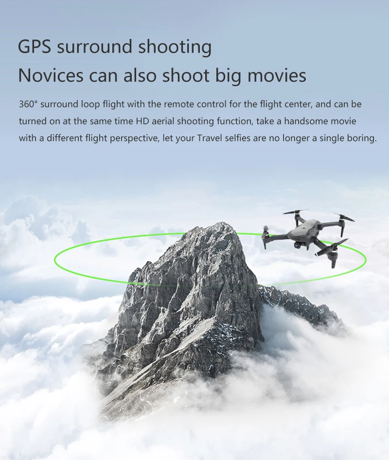 K20 Foldable Professional Drone with GPS and 5G 4K Camera - Drone Desire