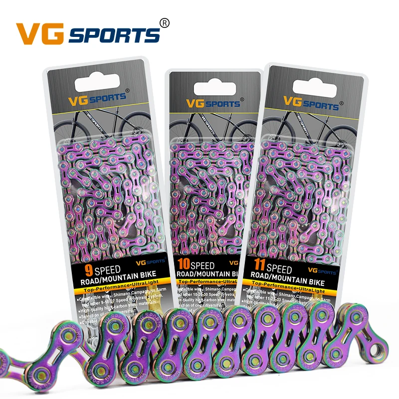 VG-Sports-9-10-11-Speed-Bicycle-Chain-Half-Hollow-MTB-Mountain-Road ...