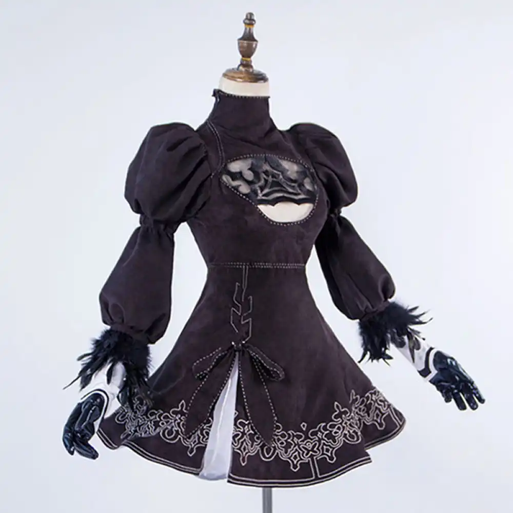 Nier automata cosplay atriz 2b cosplay traje de halloween anime vestido ...