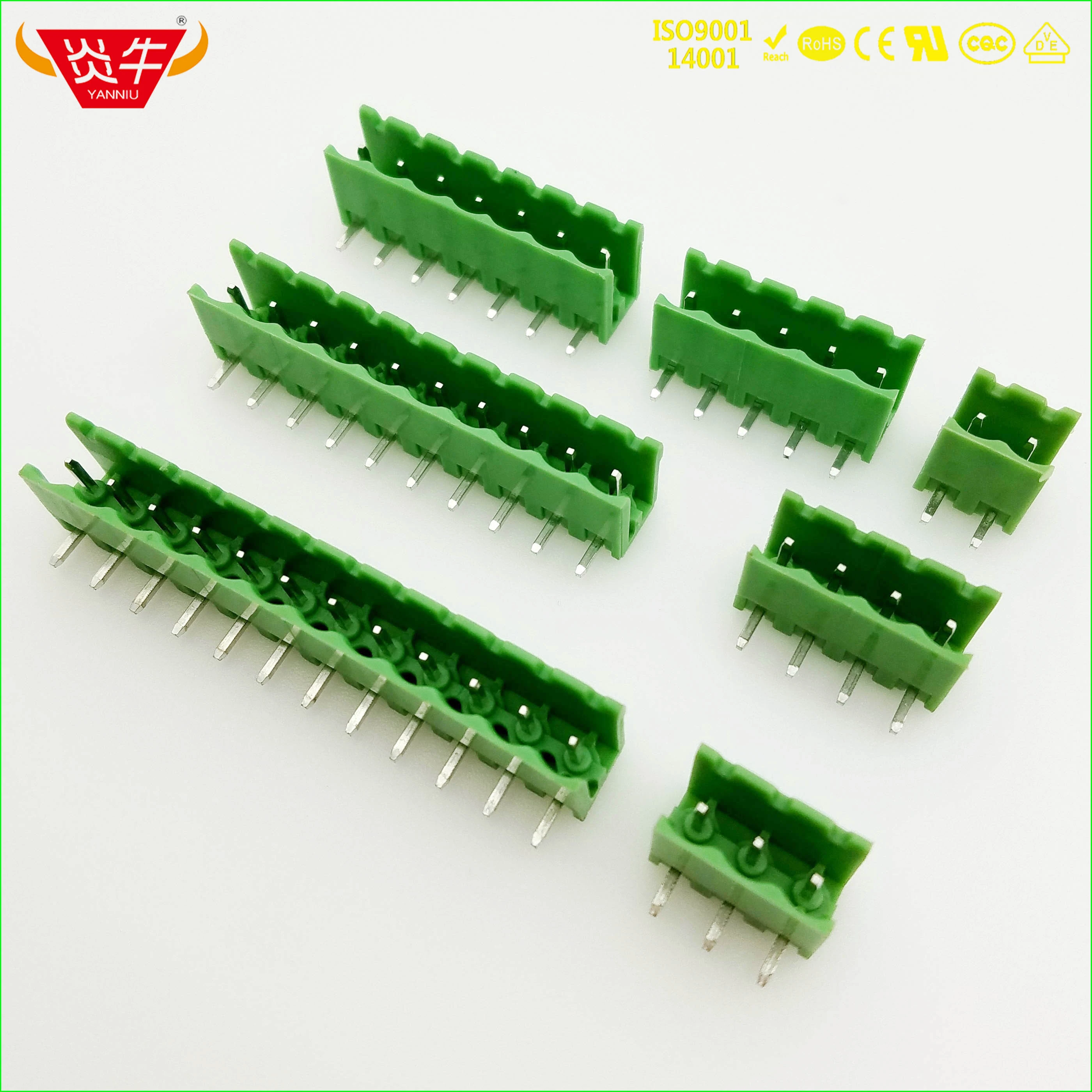 Plug-in Teminal Block | Pcb Connector | 2edgr | Terminal Blocks - Kf2edgr 5.0 2p 12p Pcb ...